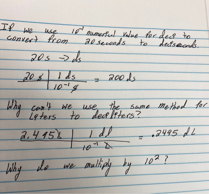 Solved It we use 10 numerical value for deco to convert from | Chegg.com