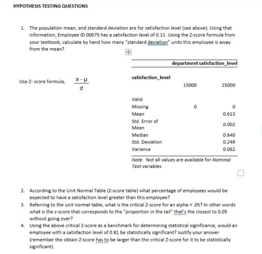 Solved HYPOTHESIS TESTING QUESTIONS 1. The population mean, | Chegg.com