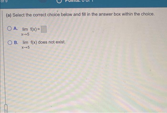 Solved Homework HW4 (Limits and Continuity Save that | Chegg.com