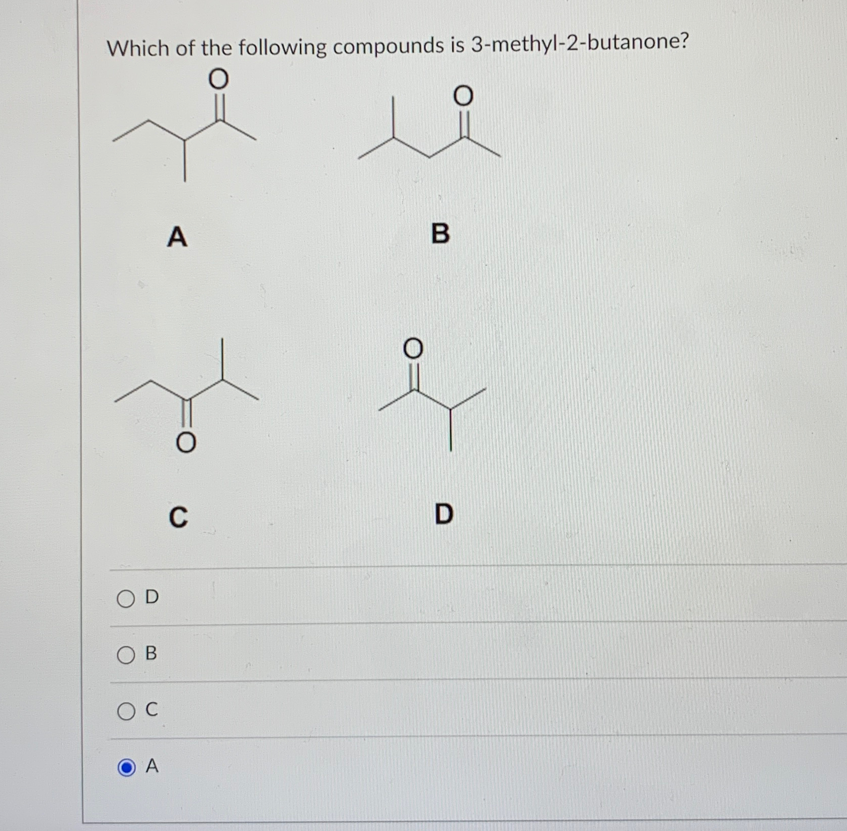 Solved Which of the following compounds is | Chegg.com