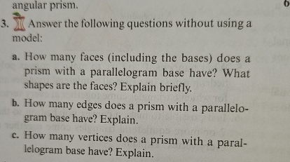 Solved angular prism.3. 2 ﻿Answer the following questions | Chegg.com