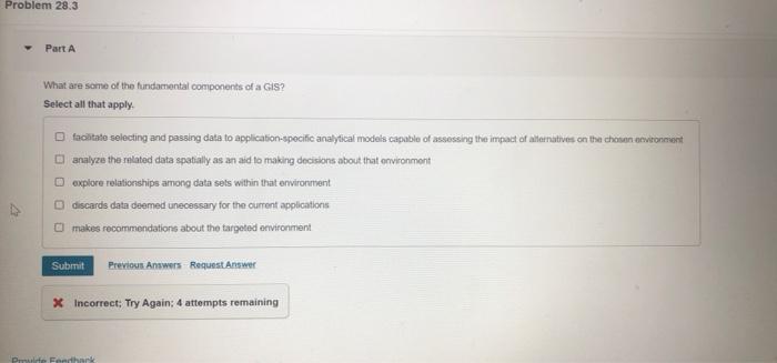 Solved Problem 28.3 Part A What are some of the fundamental | Chegg.com