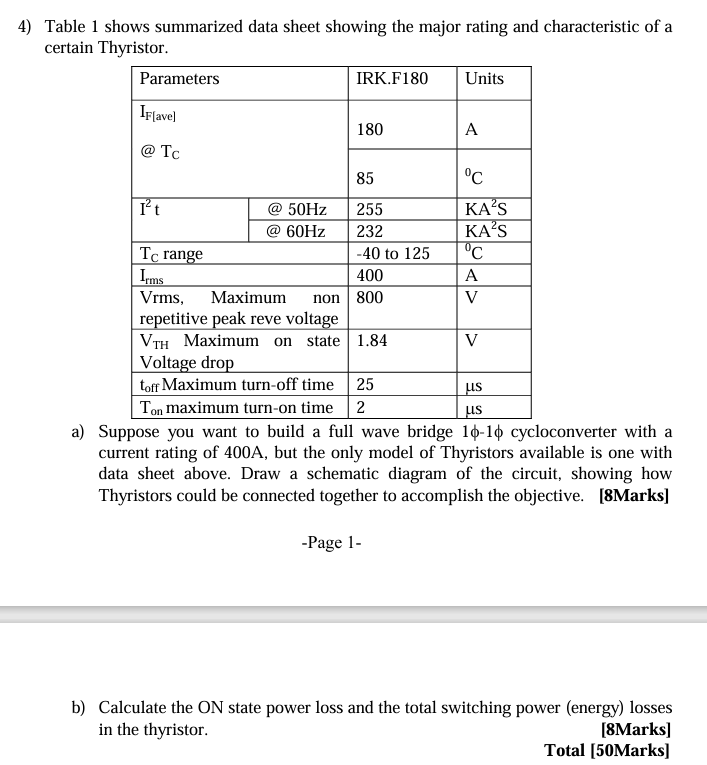 Solved Table 1 ﻿shows summarized data sheet showing the | Chegg.com