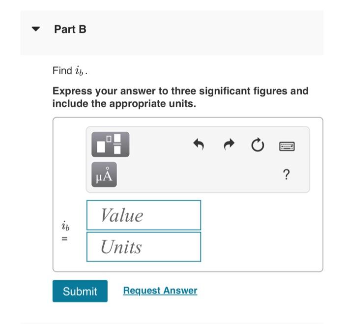 Solved Find ib. Express your answer to three significant | Chegg.com