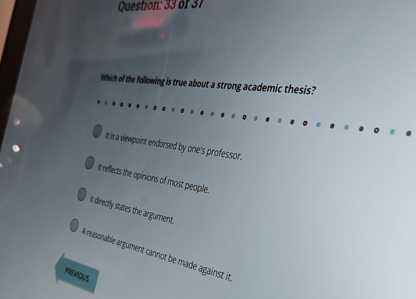 Solved Which of the following is true about a strong | Chegg.com