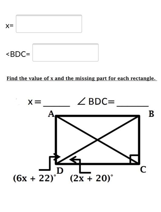 Solved EB= If BD = 3x+3, DE = 2x – 1, and ABCD is a | Chegg.com