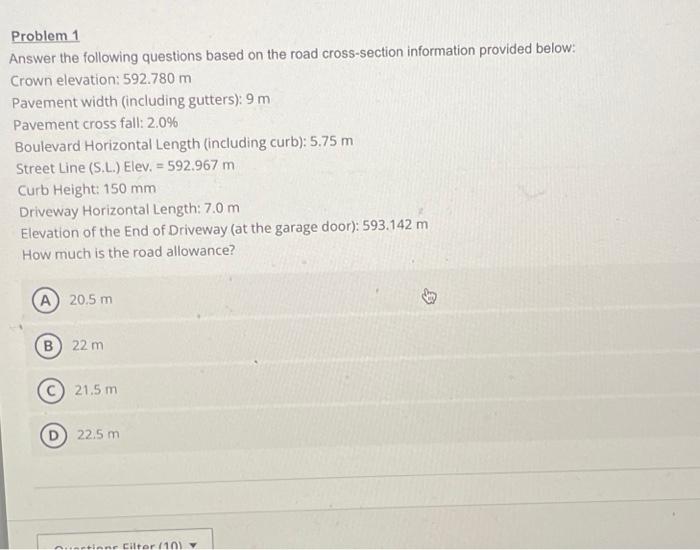 Solved Problem 1 Answer the following questions based on the | Chegg.com