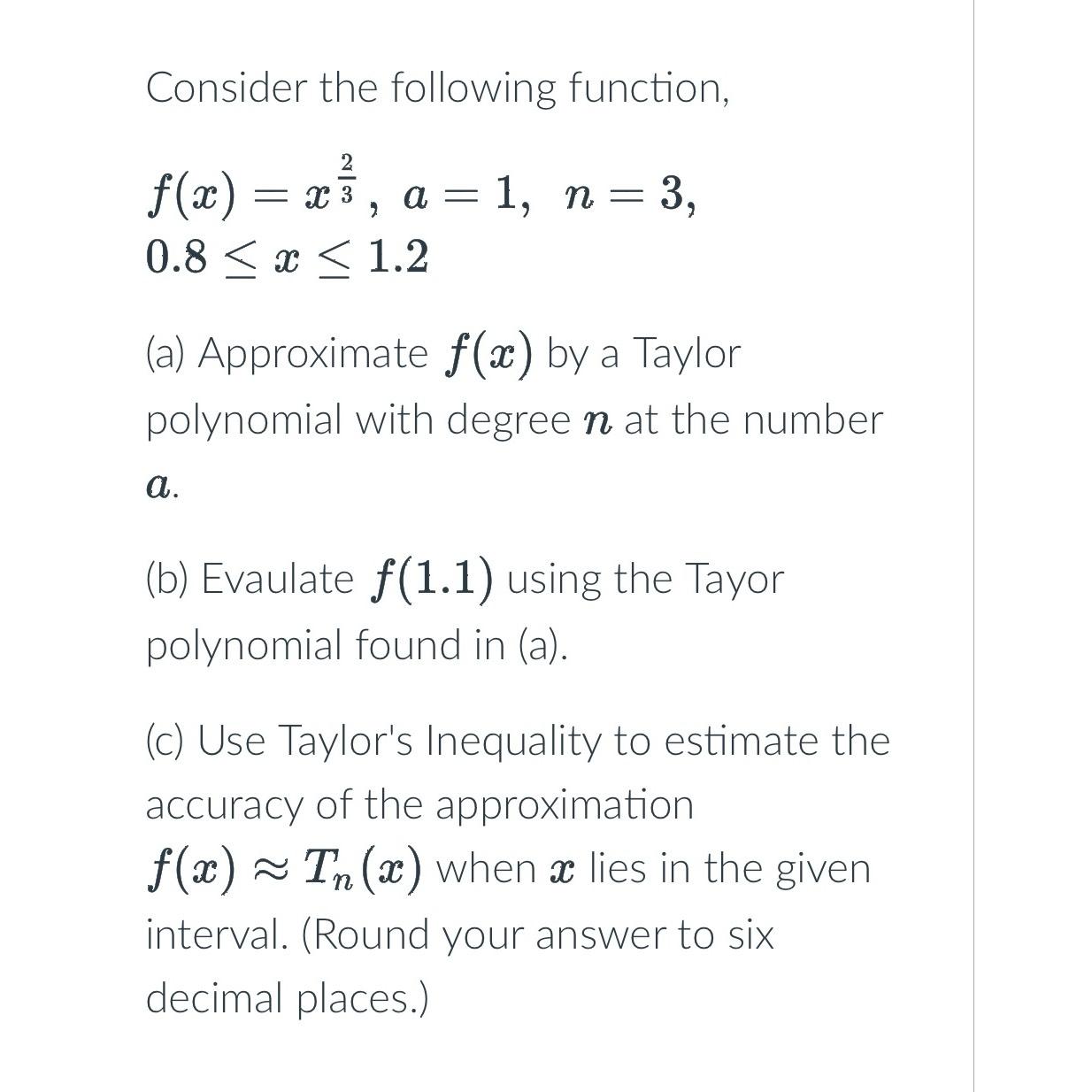 Solved Consider the following | Chegg.com