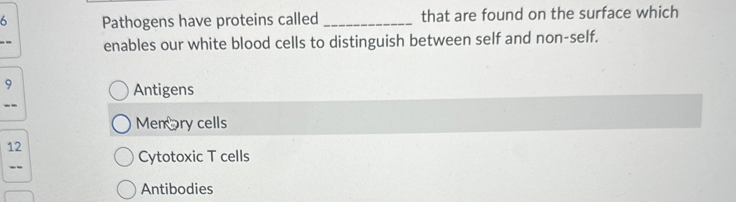 Solved Pathogens have proteins called ﻿that are found on | Chegg.com