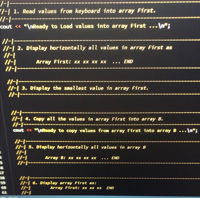 Solved anipulates arrays using functions. You are expected | Chegg.com
