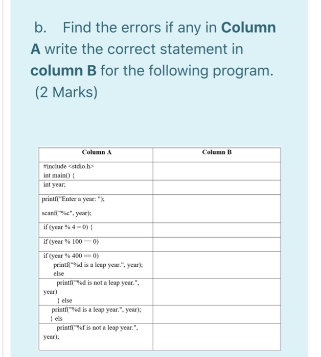 Solved Write a C program to find area of rectangle (Ar) and | Chegg.com