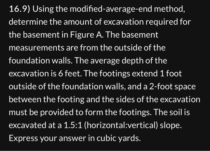 Solved 16.9) Using the modified-average-end method, | Chegg.com