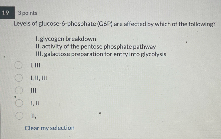 Solved 193 ﻿pointsLevels of glucose-6-phosphate (G6P) ﻿are | Chegg.com