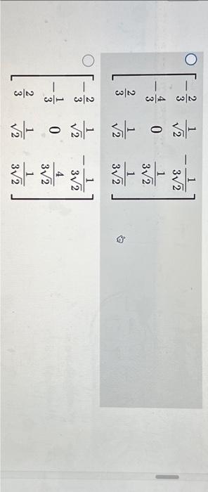 Solved For the matrix \\( \\mathrm{A} \\), find an | Chegg.com