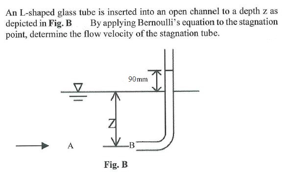 Solved An L-shaped glass tube is inserted into an open | Chegg.com
