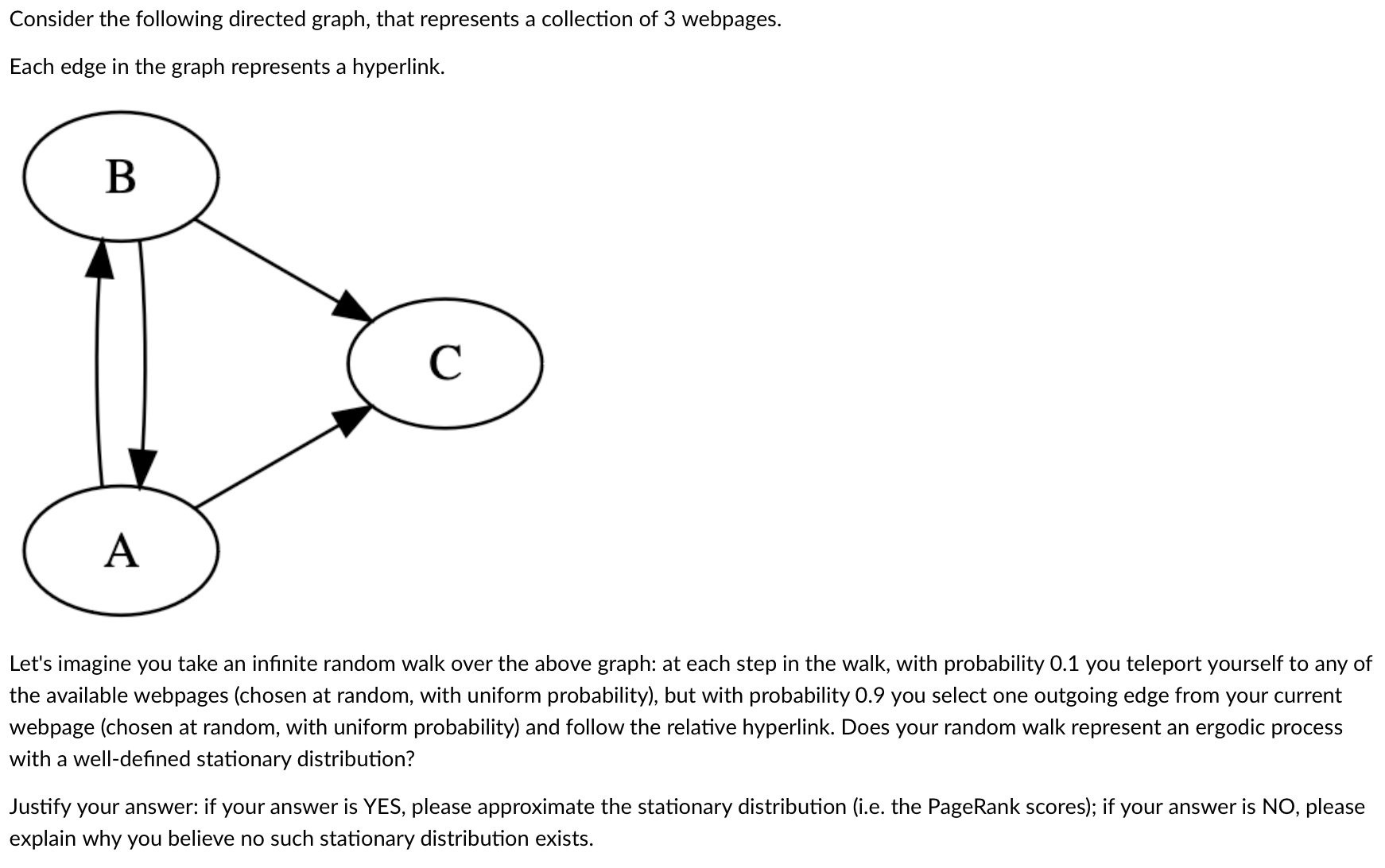 Solved Let's imagine you take an infinite random walk over | Chegg.com