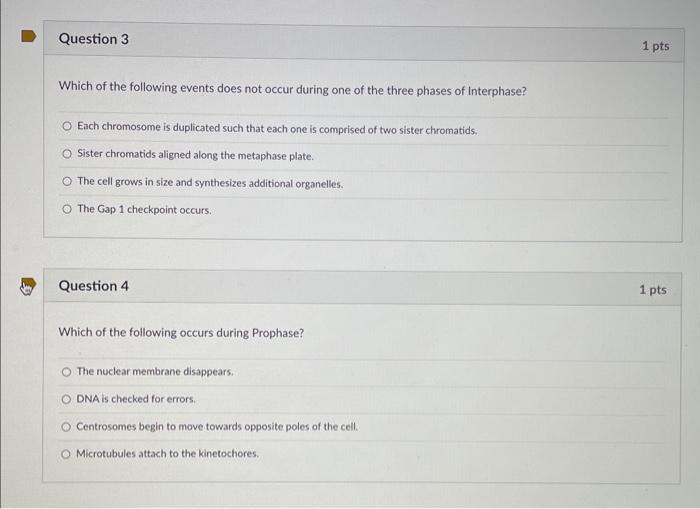 Solved Which of the following events does not occur during | Chegg.com
