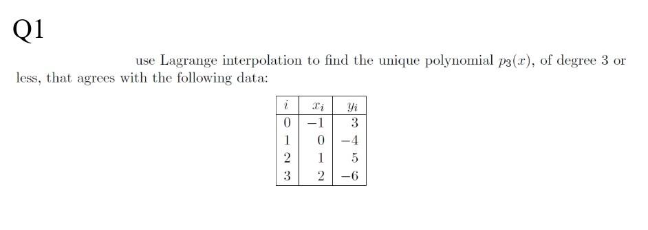 Solved Introduction to Numerical methods | Chegg.com