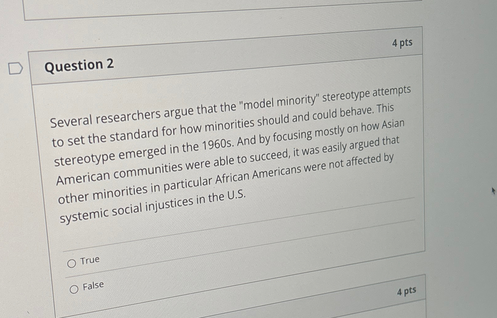 Solved Question 2Several researchers argue that the "model | Chegg.com