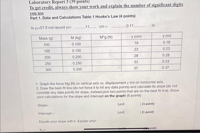 Solved Laboratory Report 3 ( 39 points) To get credit, | Chegg.com
