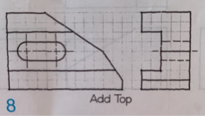 Solved Third-View Sketching Problems. Sketch the given views | Chegg.com