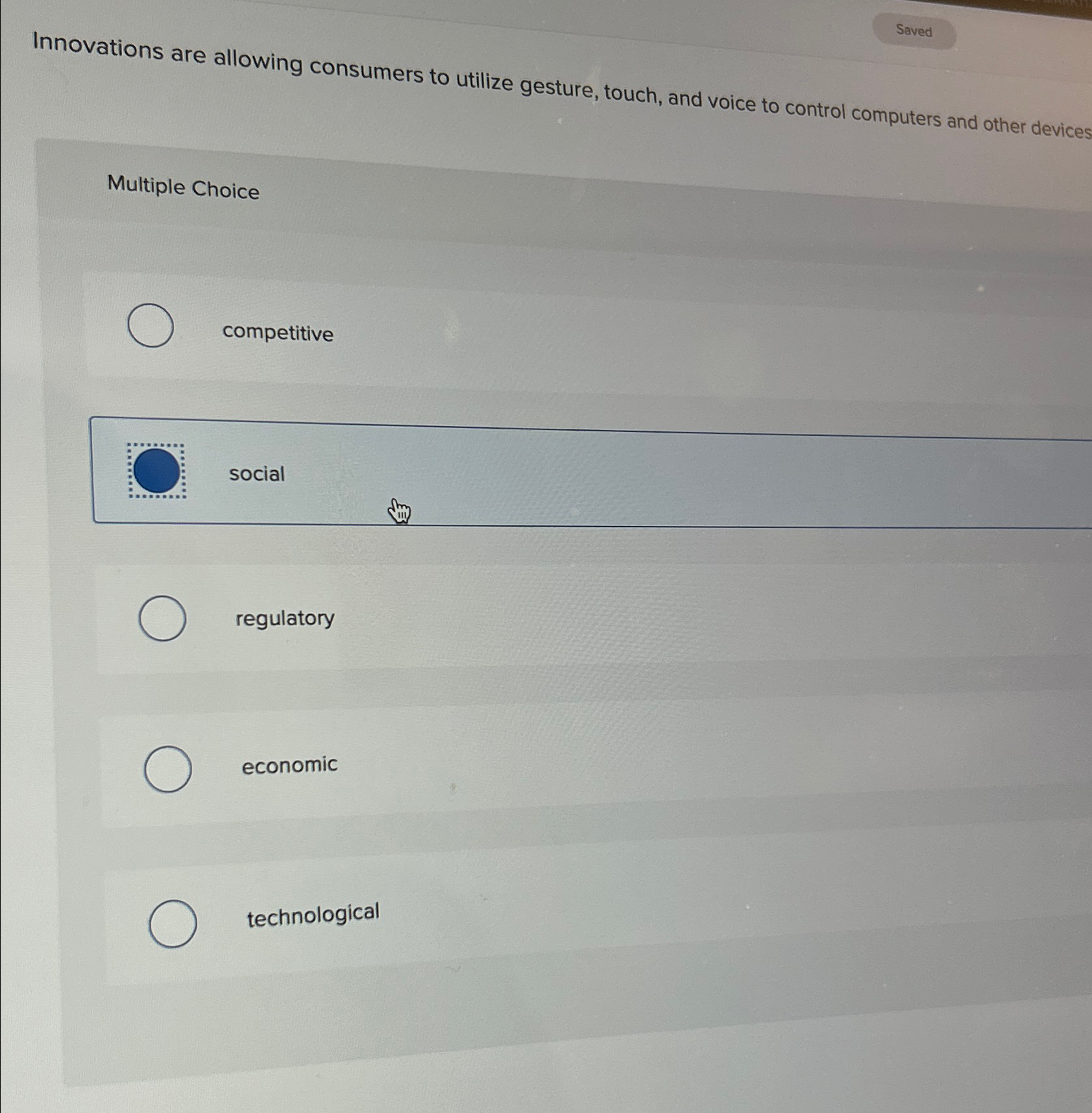 Solved Innovations are allowing consumers to utilize | Chegg.com