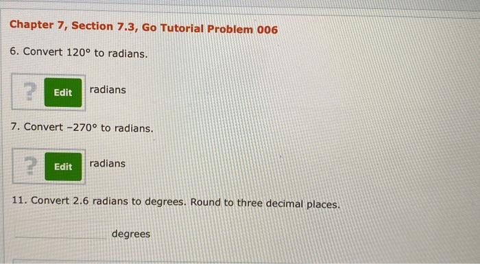 Solved Chapter 7, Section 7.3, Go Tutorial Problem 006 6. | Chegg.com