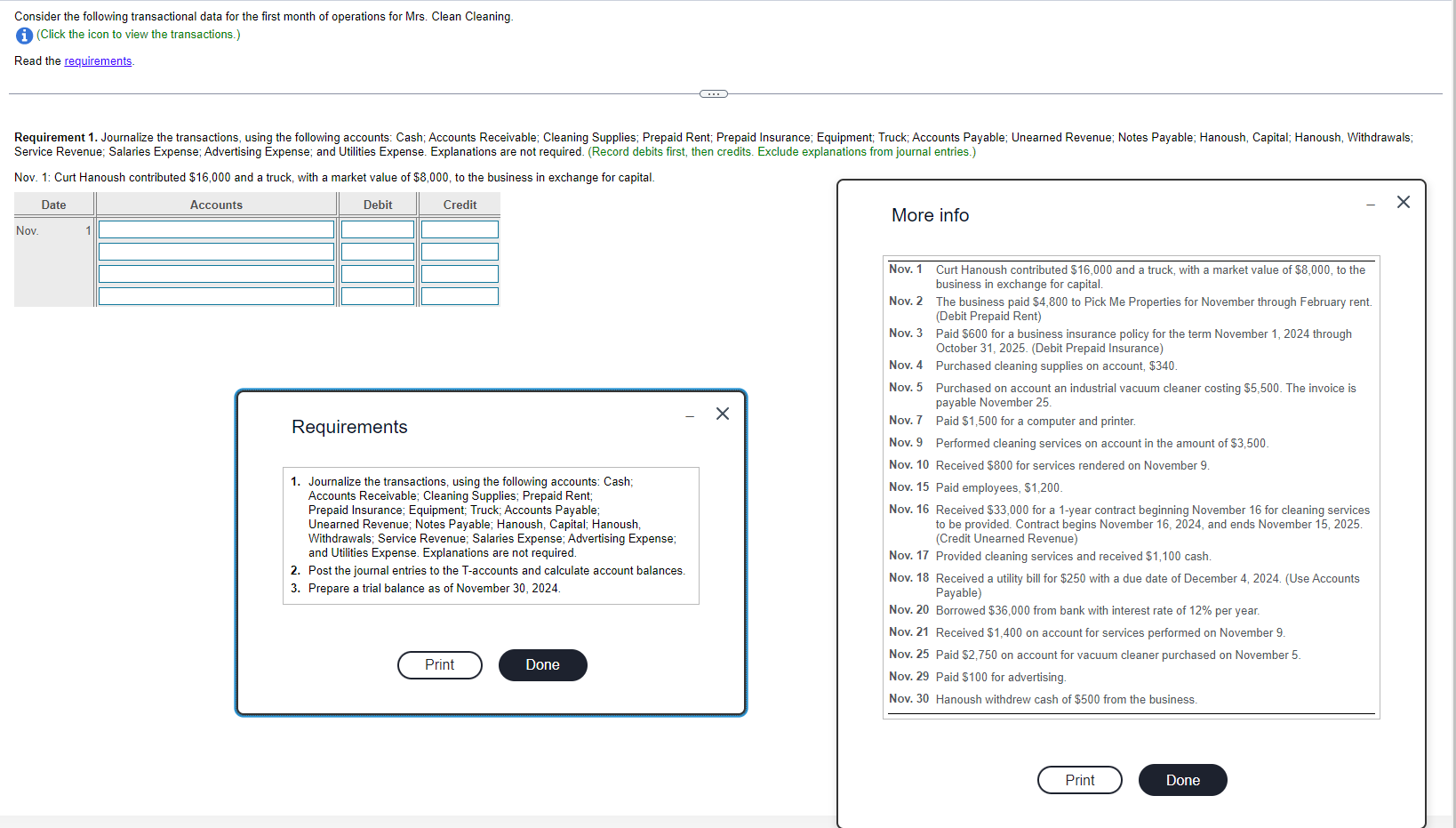 Solved Consider the following transactional data for the | Chegg.com