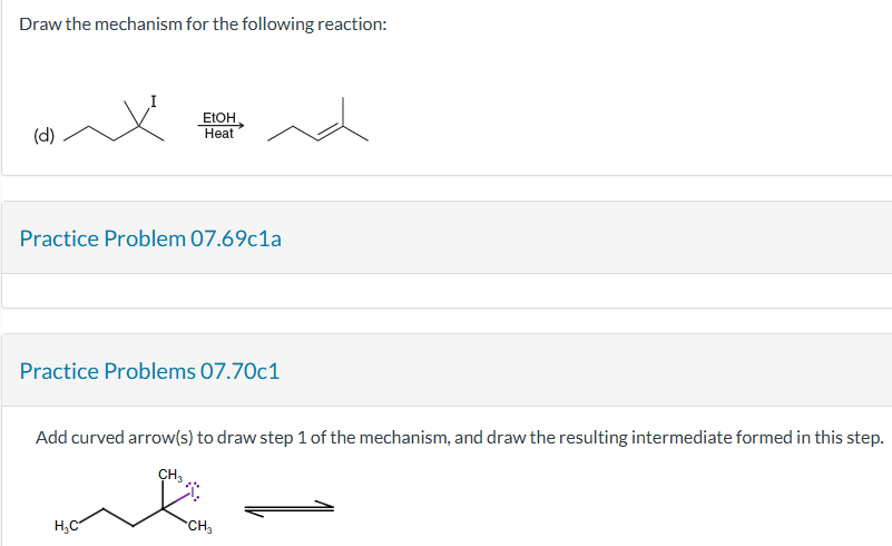 Solved Draw the mechanism for the following | Chegg.com