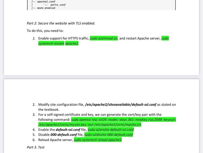 Apache Server can be used to host webpages on Windows | Chegg.com