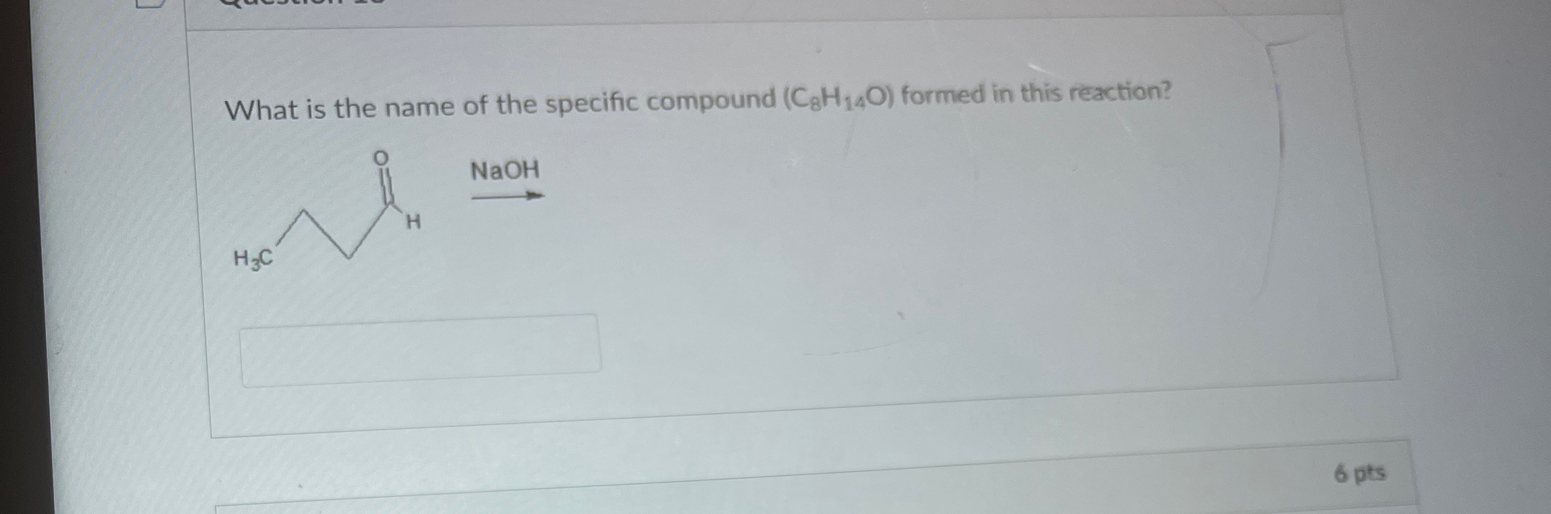 Solved What is the name of the specific compound (C8H14O) | Chegg.com
