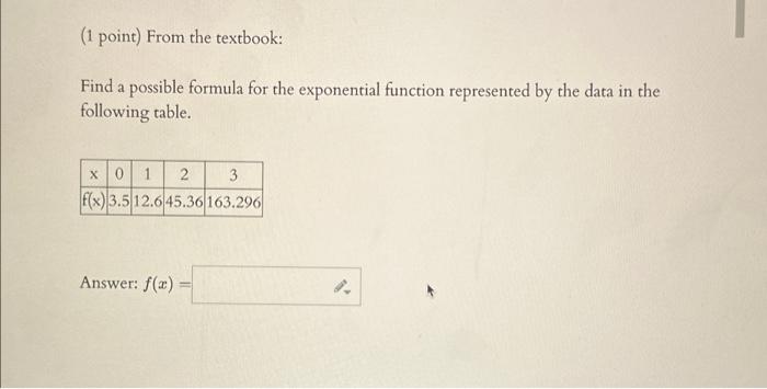Solved 0 Consider the function y = f(x) graphed below. The | Chegg.com