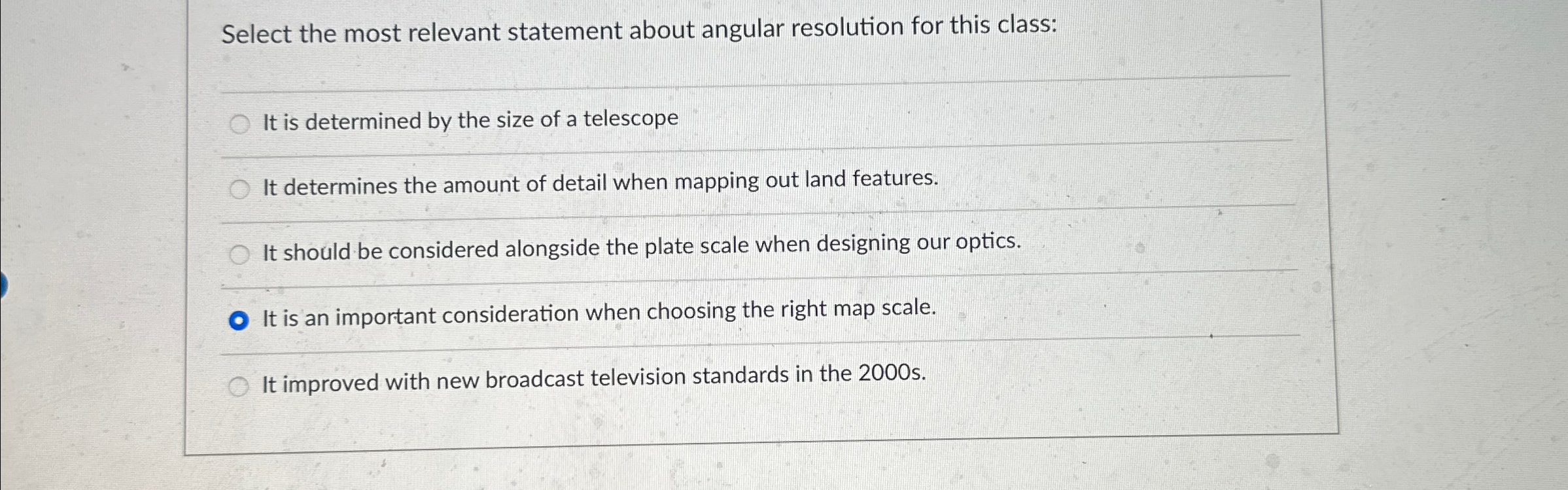 Solved Select the most relevant statement about angular | Chegg.com