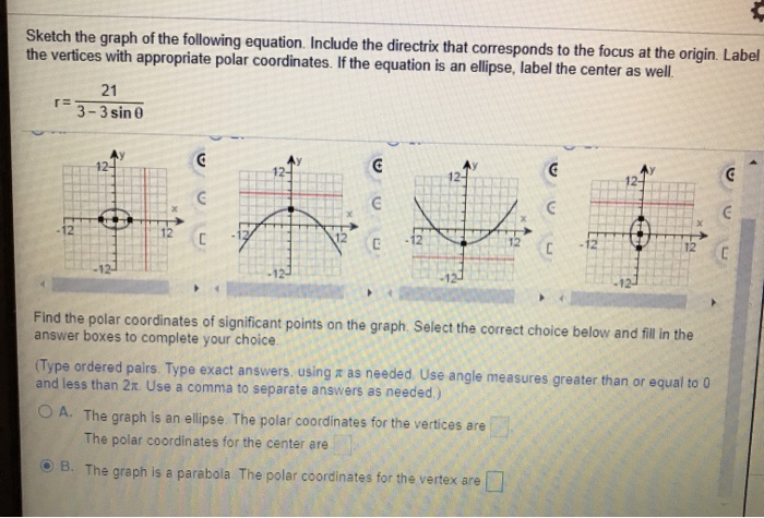 Solved Sketch the graph of the following equation. Include | Chegg.com