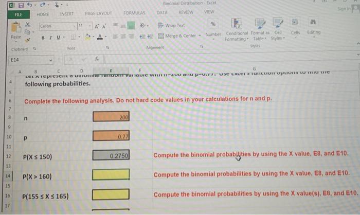 Solved X - Denomial Distribution Facet FILE INSERT PAGE | Chegg.com