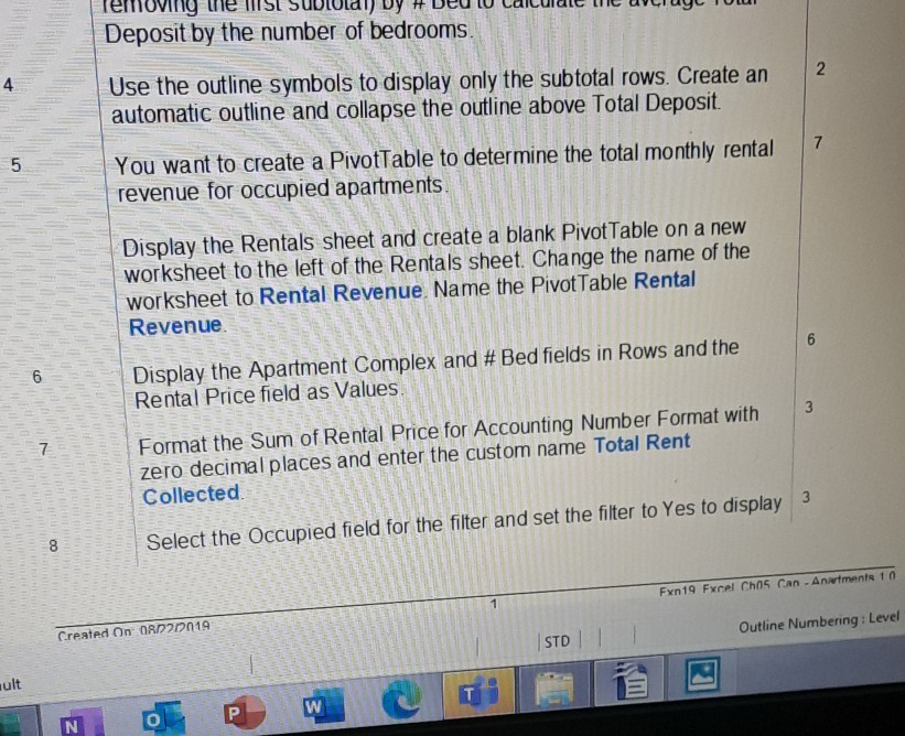 Solved Steps to Perform: Step 1 0 2 Instructions Points | Chegg.com
