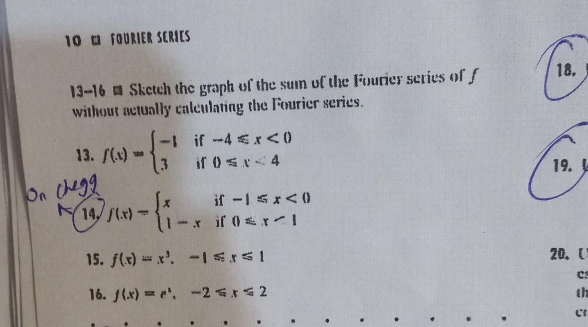 Solved 13-16 a Sketeh the graph of the sum of the lrsurier | Chegg.com
