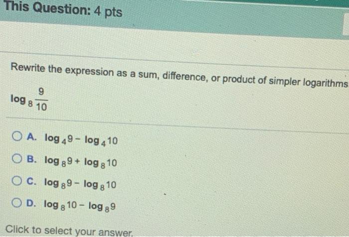 Solved rewrite the expression as a sum, difference, or | Chegg.com