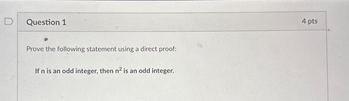 Solved The attempted proof below makes one of the common | Chegg.com