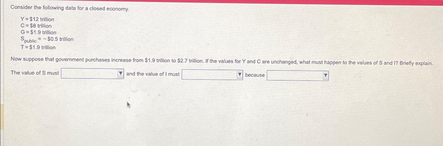 Solved Consider the following data for a closed | Chegg.com