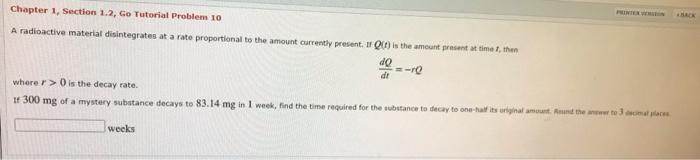 Solved Chapter 1 Section 12 Go Tutorial Problem 10 A 7174