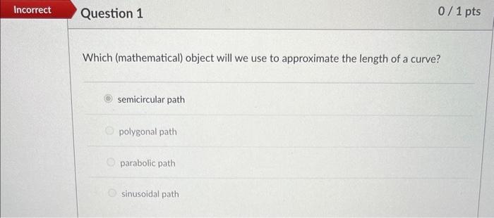 Solved Which (mathematical) object will we use to | Chegg.com