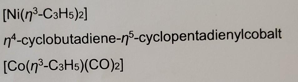 Solved Draw plausible structures and give the electron count | Chegg.com