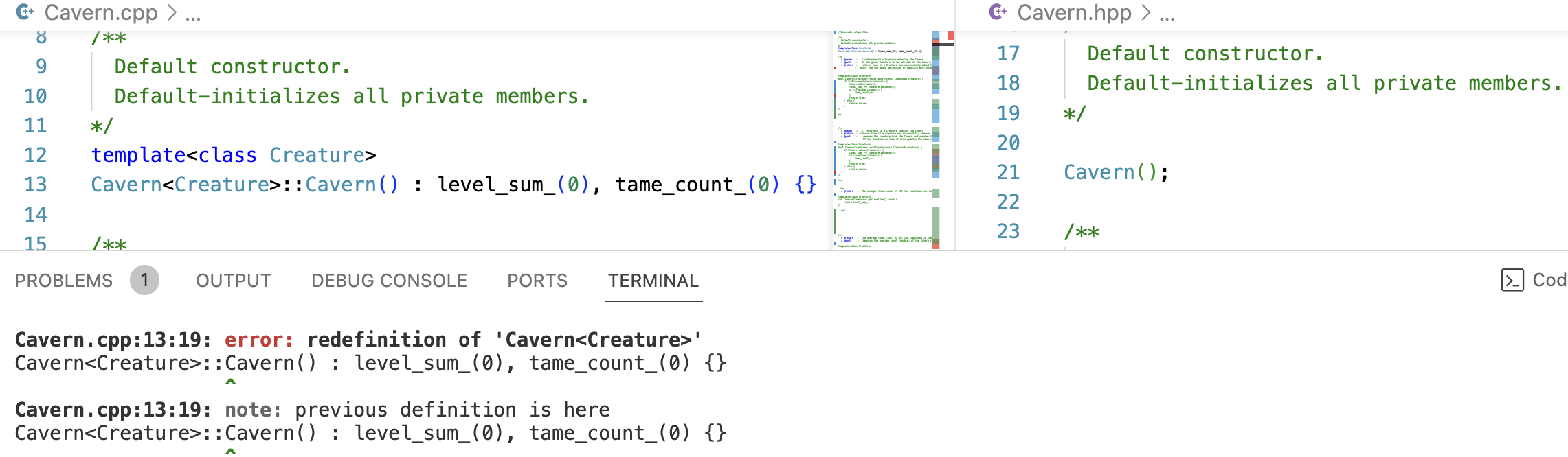 Solved C Im Getting This Error For All My Functions But