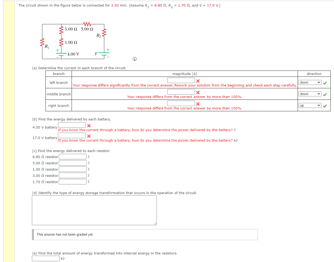 Solved The circuit shown in the figure below is connected | Chegg.com