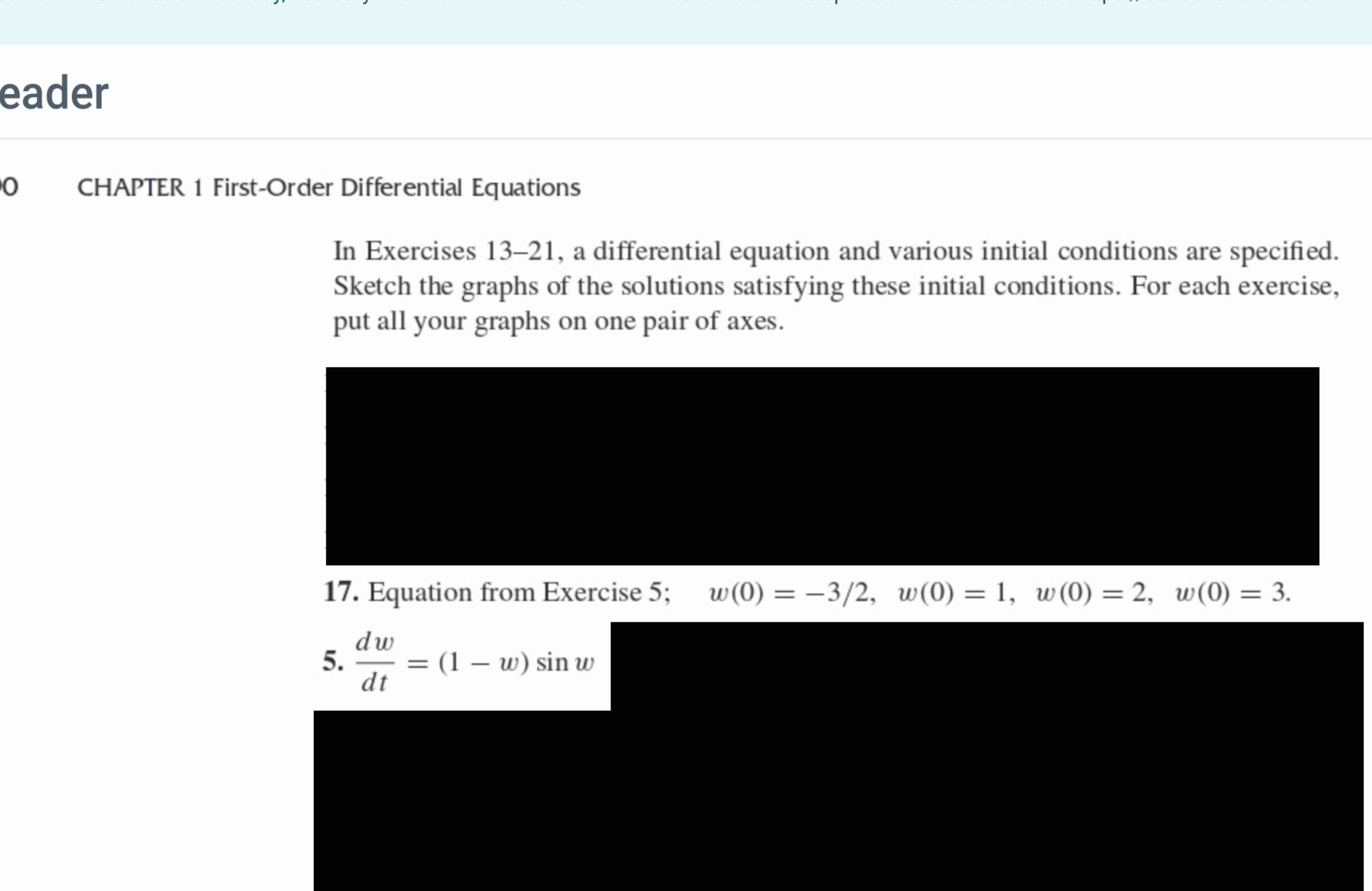 Chapter 1 ï First Order Differential Equationsin Chegg