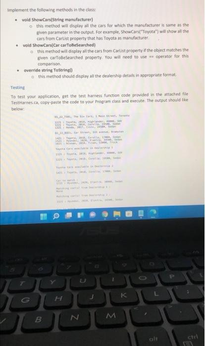 Solved CarType enum Create an enumeration named CarType to | Chegg.com