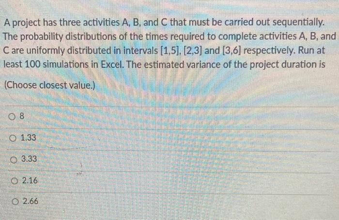 Solved The RAND() function in Excel returns a pseudo-random | Chegg.com