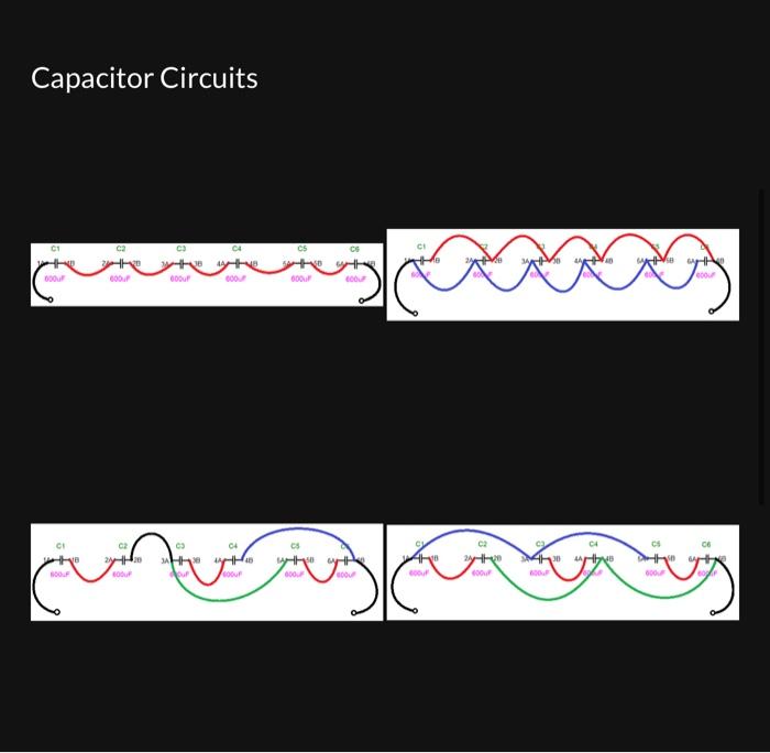Solved Capacitor Circuits | Chegg.com
