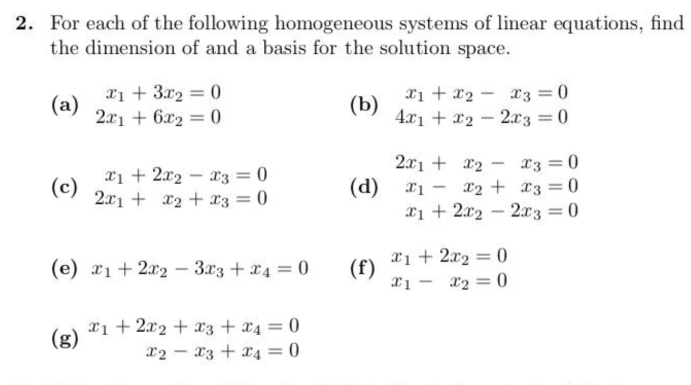 Solved Section 3.3: 2(d) ﻿only! | Chegg.com